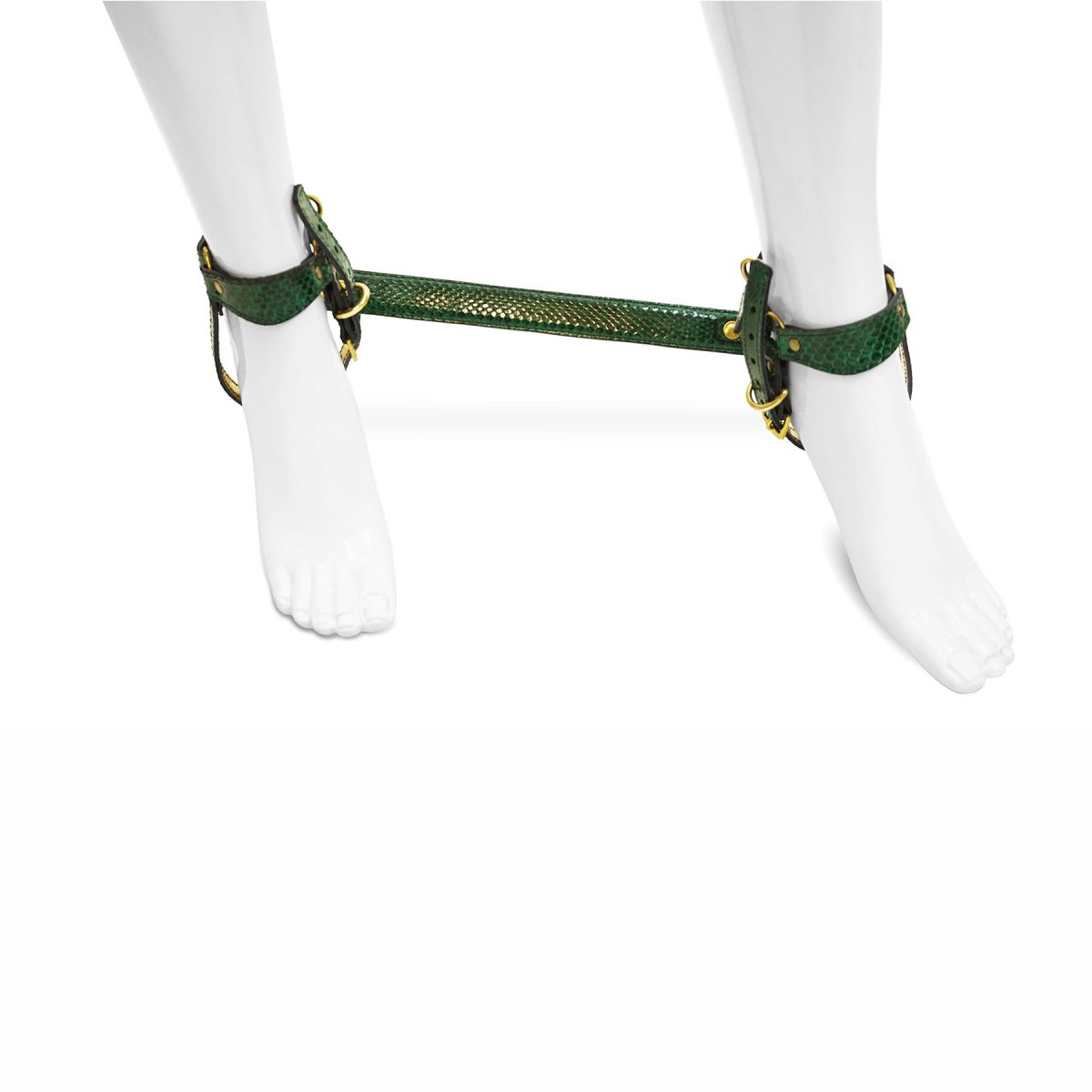 Snakeskin Ankle Stirrups & Spreader Bar - Gallery 58