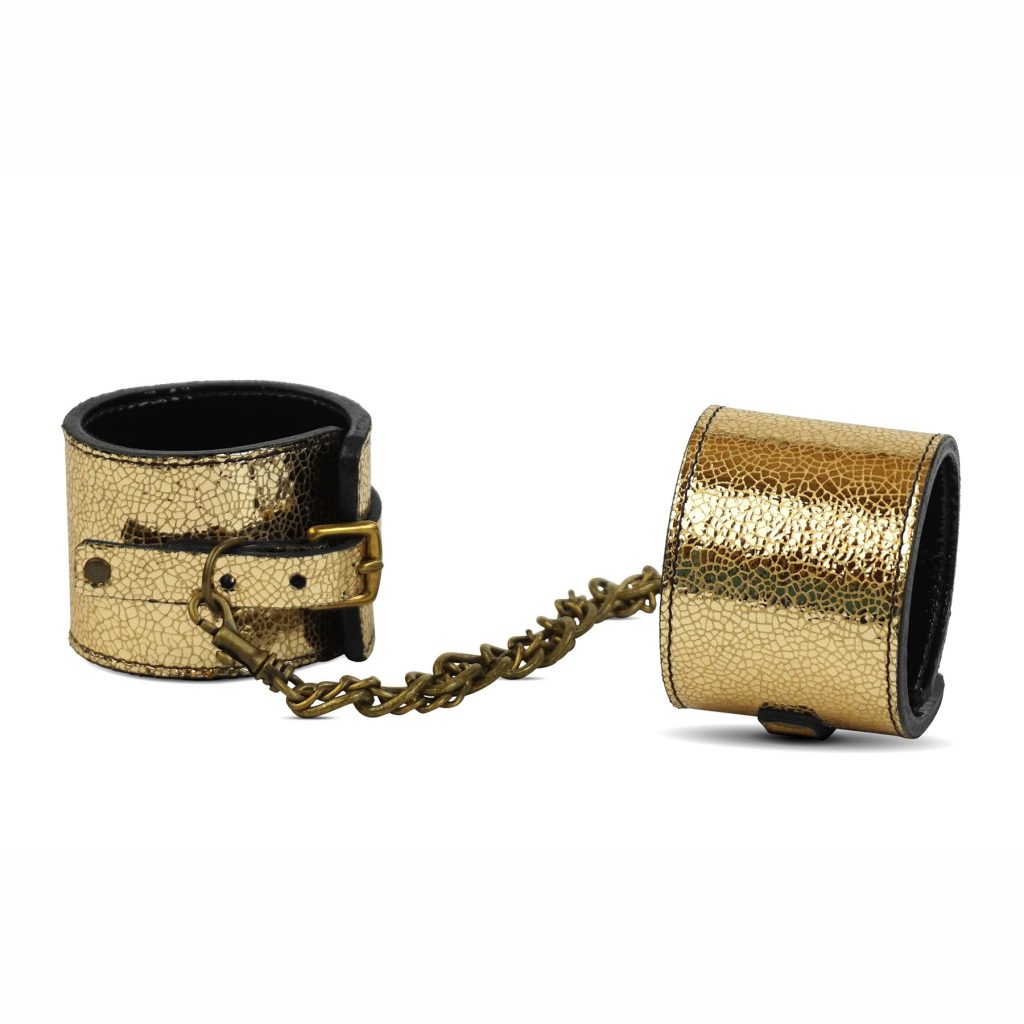 Vegas Gold Wrist Cuffs - Gallery 58