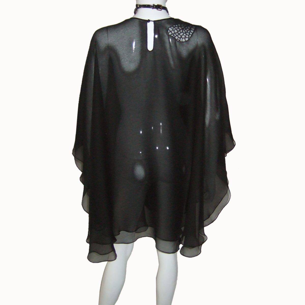 Silk Double Layer Cape - Gallery 58