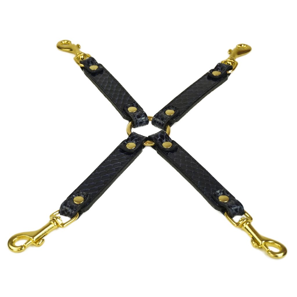 Ink Snakeskin Hog Tie - Gallery 58