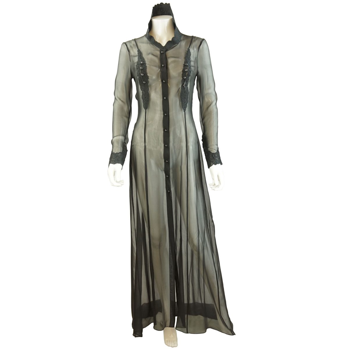 Priestess Style Silk Gown - Gallery 58