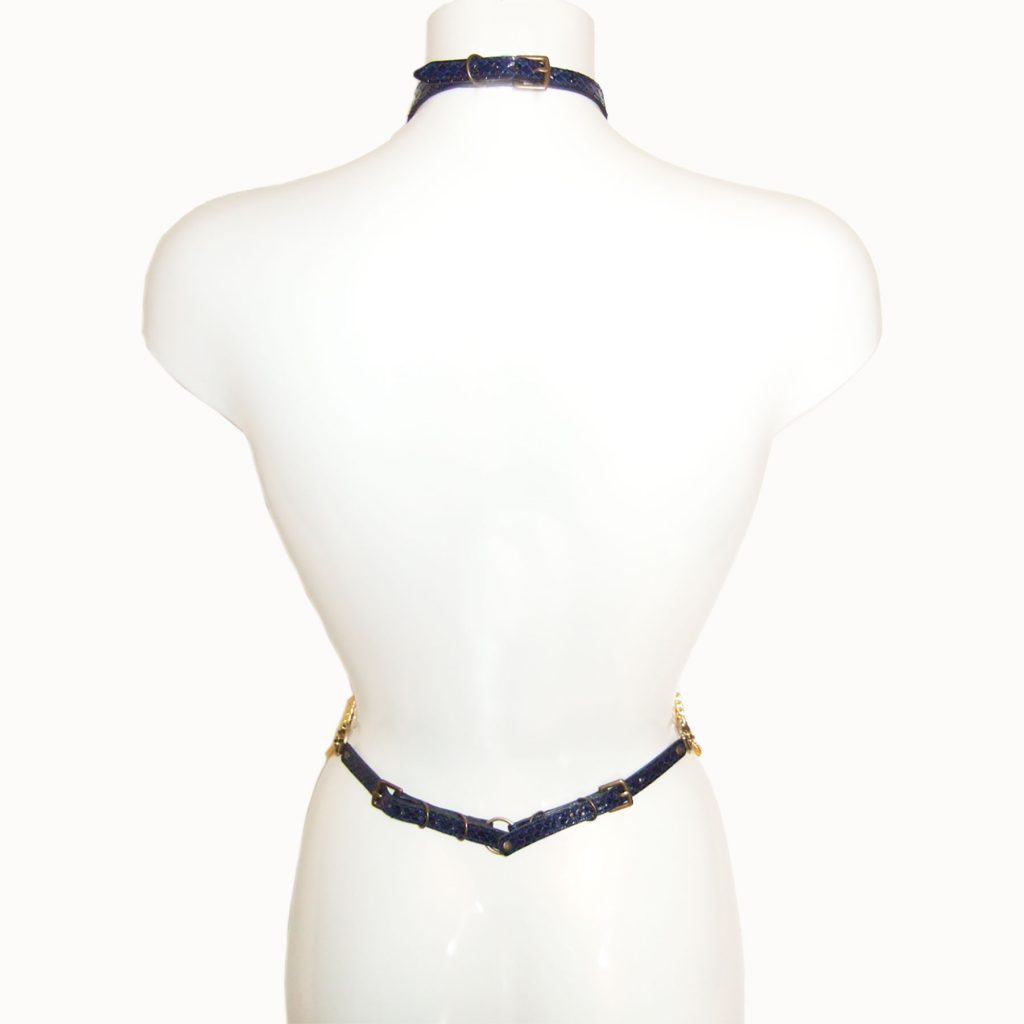 Classic Halterneck Chain Harness - Gallery 58